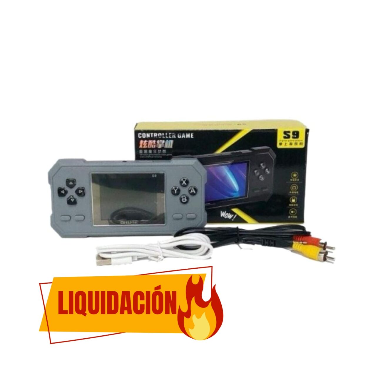 CONSOLA DE MANO JUEGOS CONTROLLER GAME S9 GAME BOX
